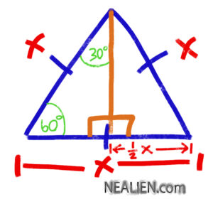 “How to find the height of an equilateral triangle?”